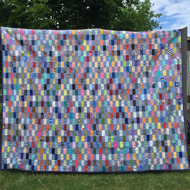 Blogger’s Quilt Festival 2017 ~ Scrappy Rectangles | KatyQuilts