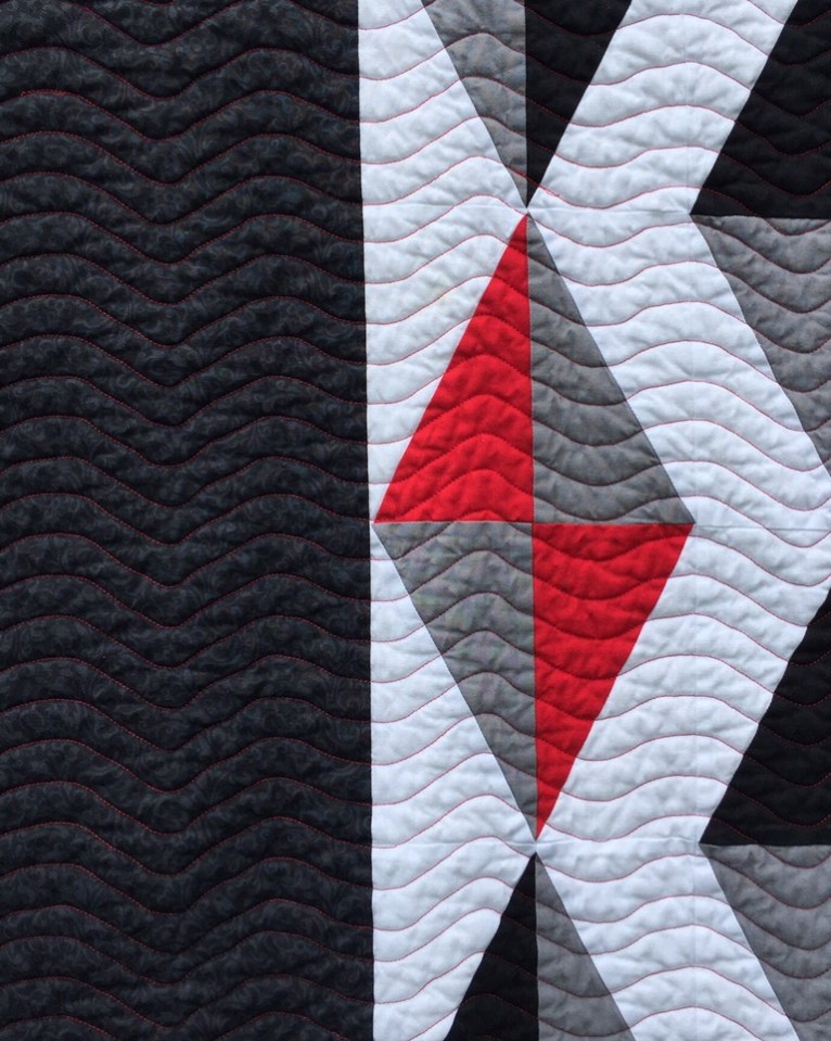 Finish It up Friday ~ Modern Diamonds! | KatyQuilts