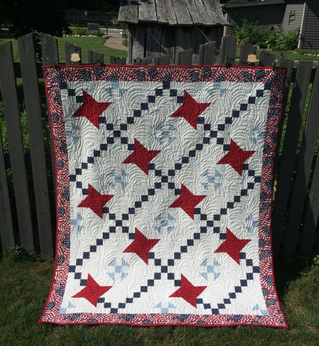 Finish It Up Friday ~ Military Mystery Quilt! | KatyQuilts