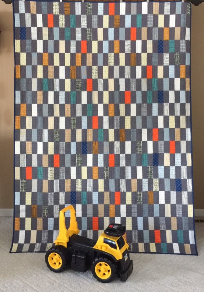 Finish It Up Friday ~ Grad Quilt | KatyQuilts