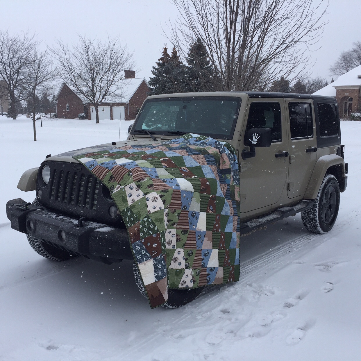 Finish It Up Friday ~ The Jeep Quilt | KatyQuilts