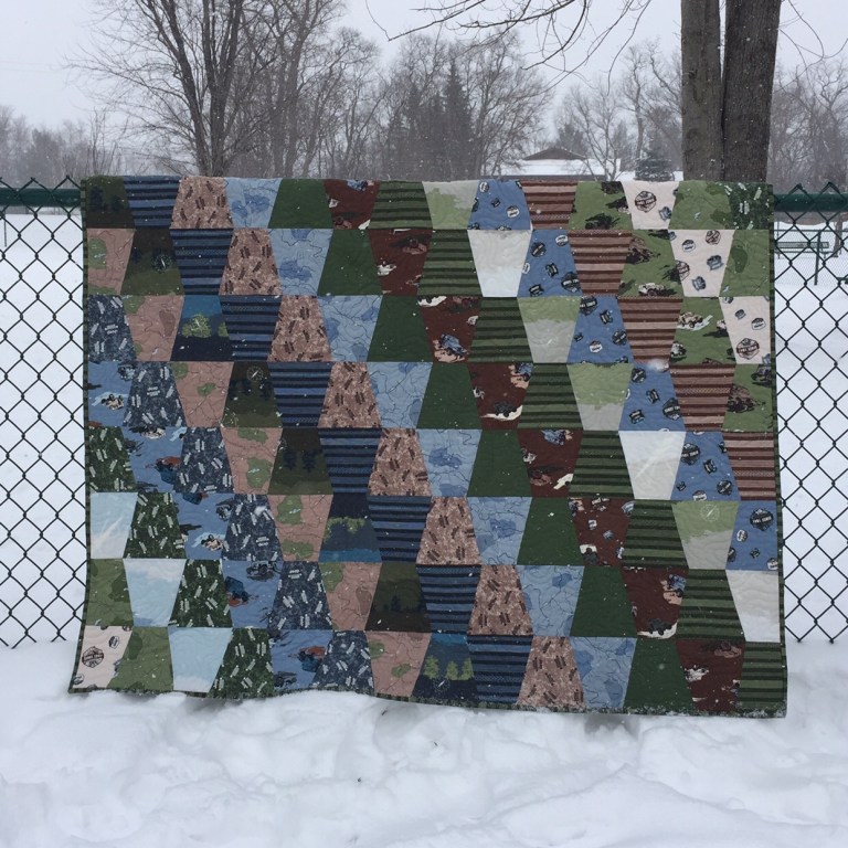 Finish It Up Friday ~ The Jeep Quilt | KatyQuilts