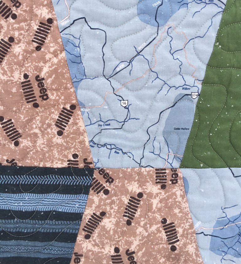 Finish It Up Friday ~ The Jeep Quilt | KatyQuilts