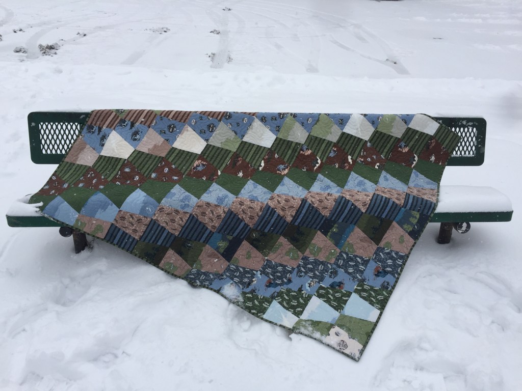 Finish It Up Friday ~ The Jeep Quilt | KatyQuilts