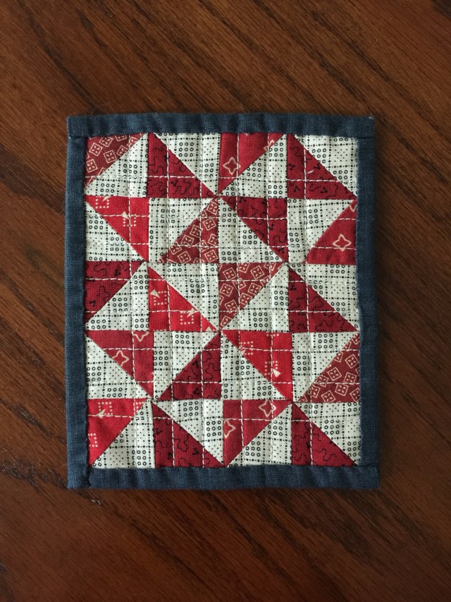 Another Tiny Finish | KatyQuilts