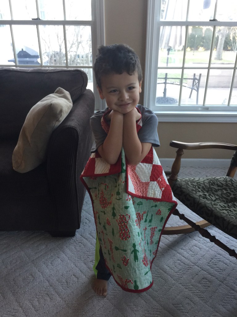 My New Helper and a Finish | KatyQuilts