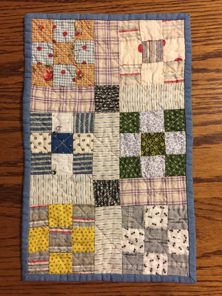 Finish It Up Friday ~ Vintage Mini 9 Patch | KatyQuilts