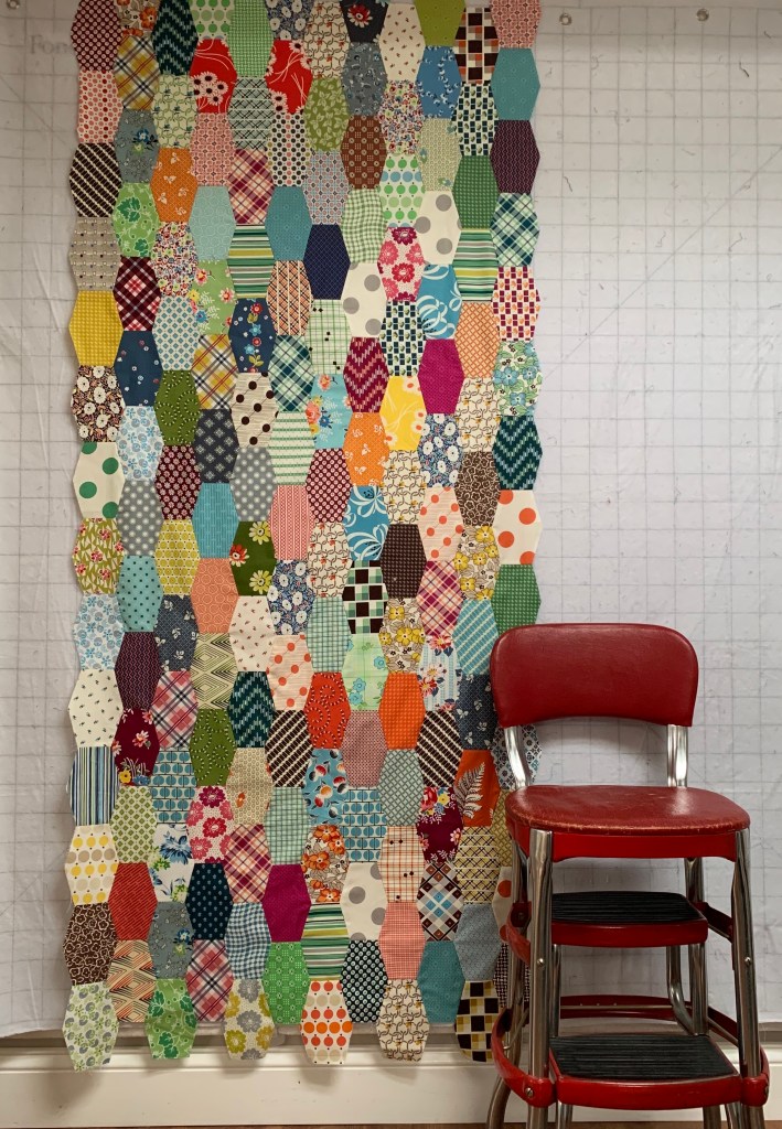 Hand Piecing Project | KatyQuilts