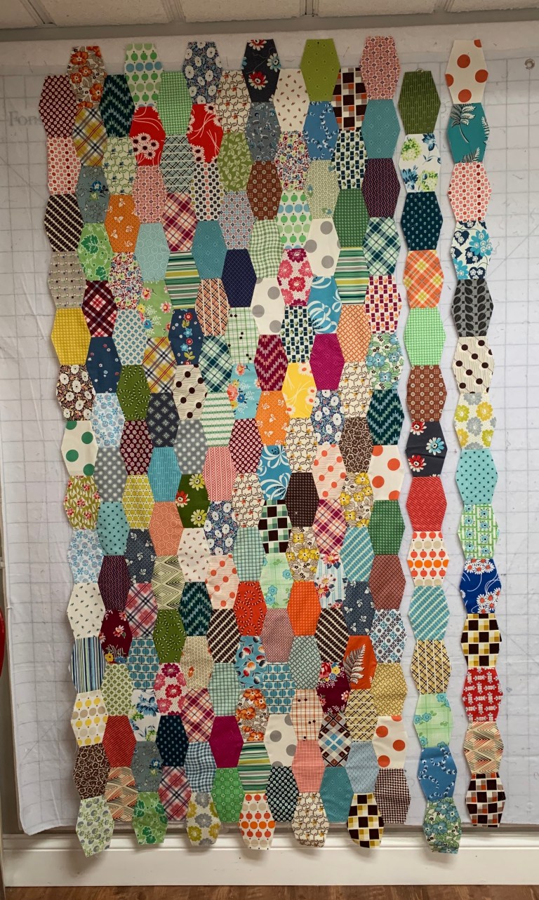 Hand Piecing Project | KatyQuilts