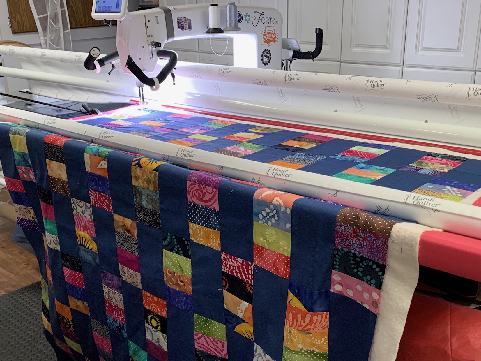 Batik Progress | KatyQuilts