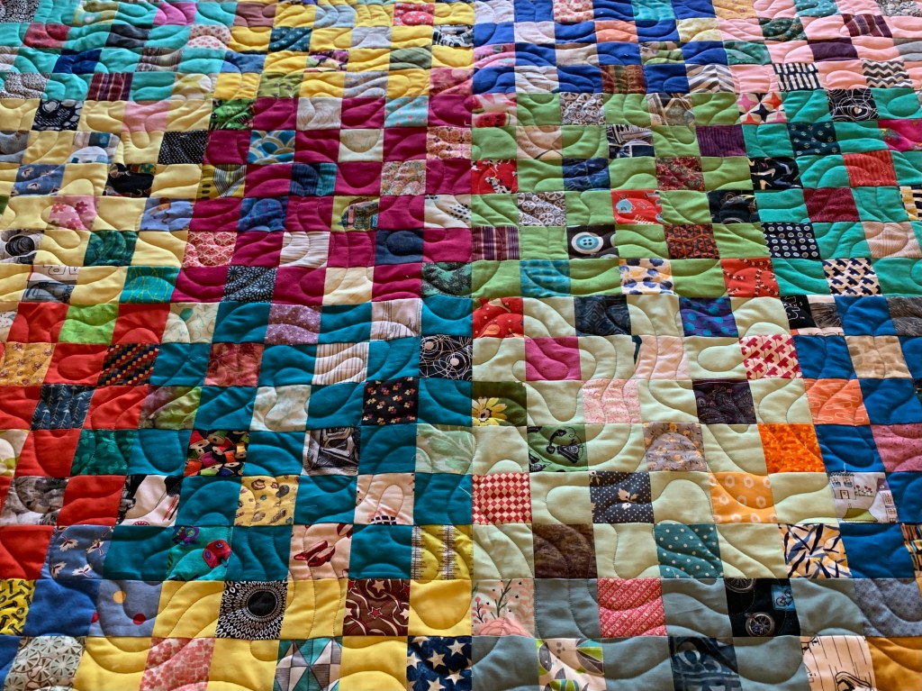 Finish It Up Friday ~ Postage Stamp | KatyQuilts