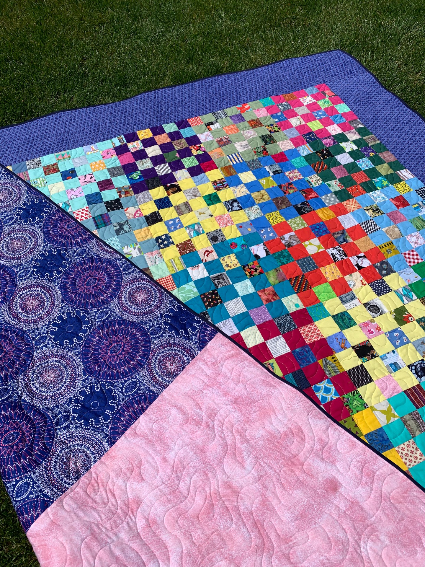 Finish It Up Friday ~ Postage Stamp | KatyQuilts