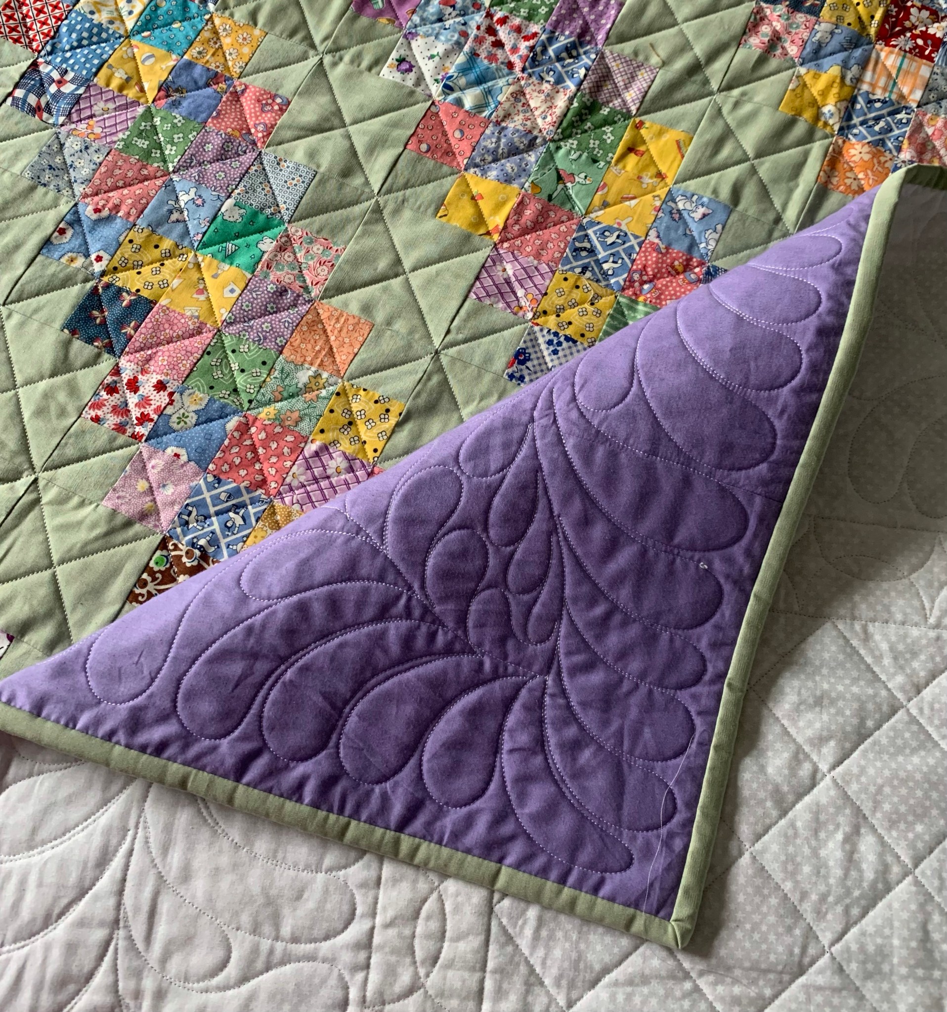 Finish It Up Friday ~ Paper Chains | KatyQuilts