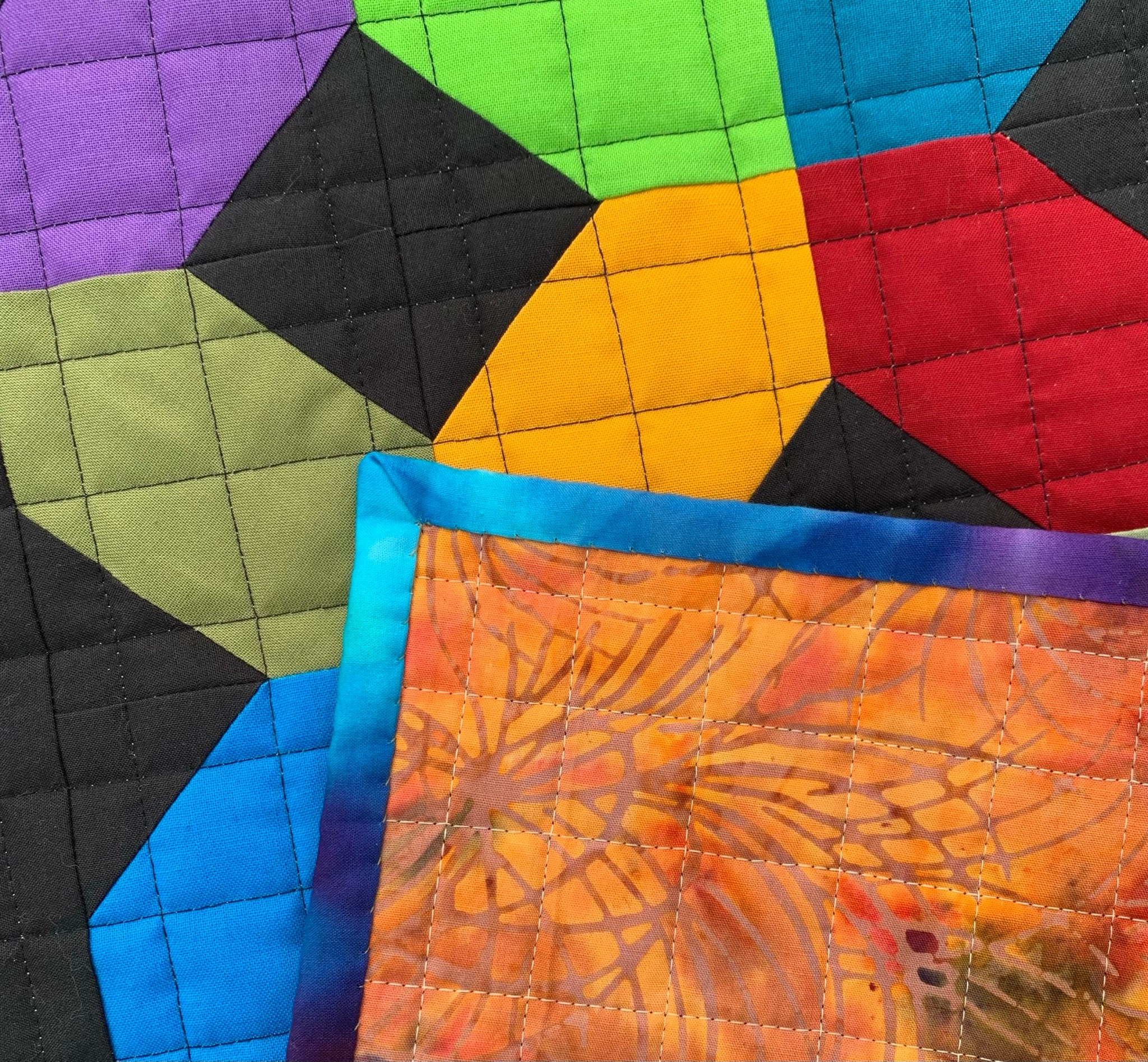 Finish It Up Friday – Fruit Loops Mini | KatyQuilts