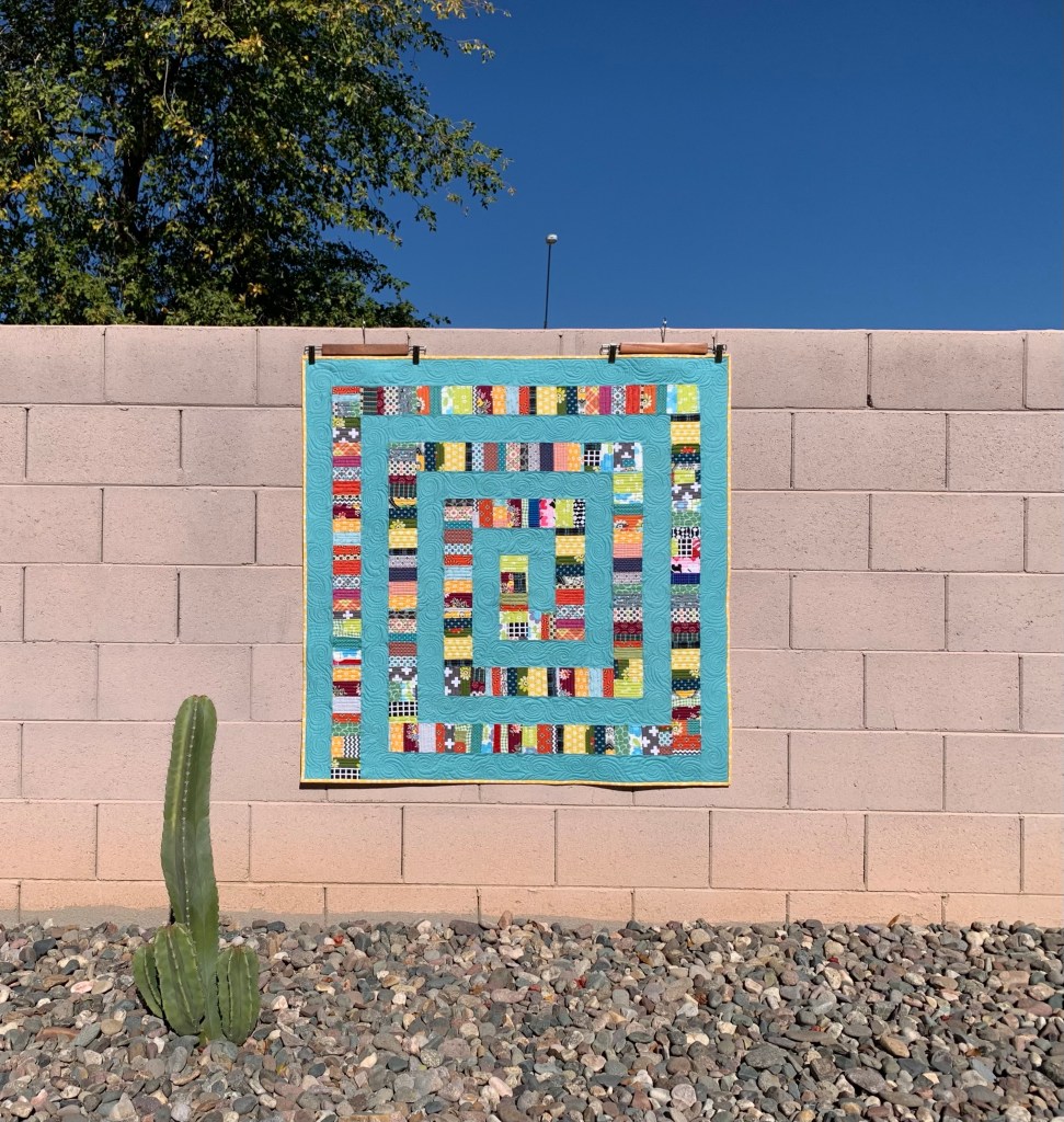 Finish It Up Friday ~ String Maze | KatyQuilts