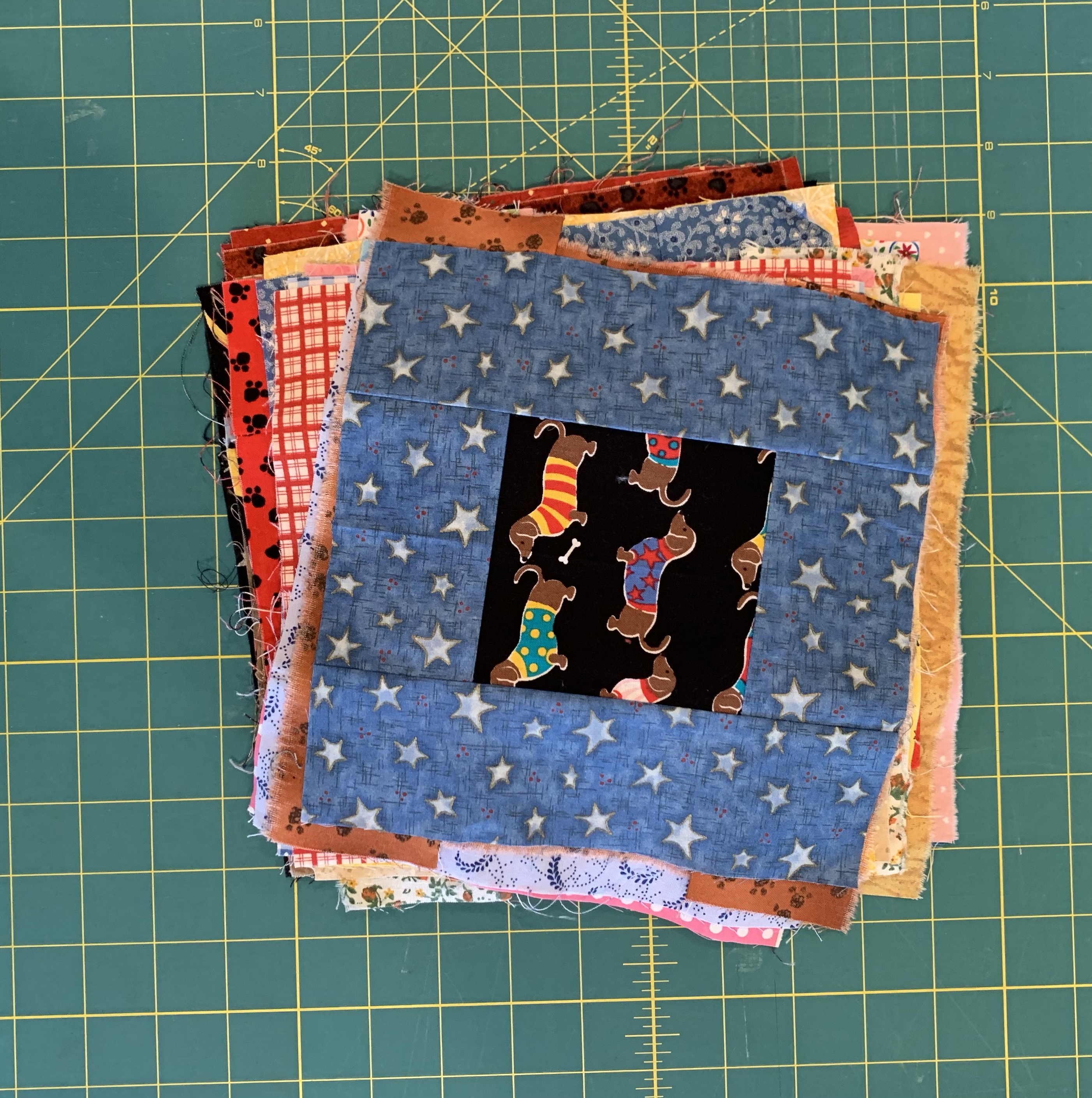 Dog Blocks | KatyQuilts