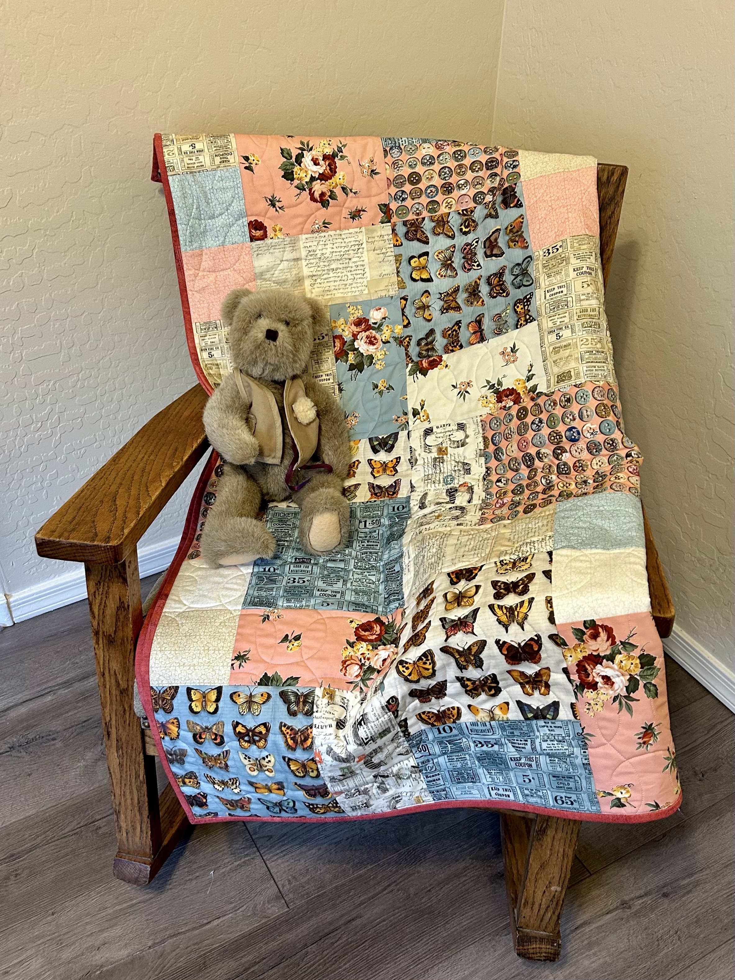 Finish It Up Friday ~ Layer Cake Loop | KatyQuilts