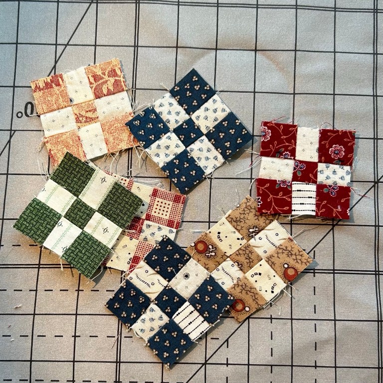 Finish It Up Friday ~ Tiny 9 Patch | KatyQuilts