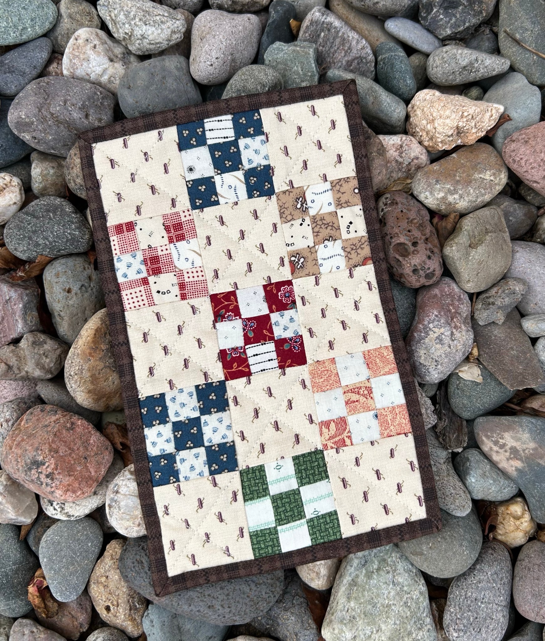 Finish It Up Friday ~ Tiny 9 Patch | KatyQuilts