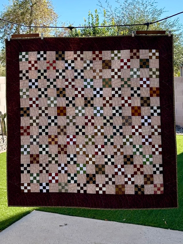 Finish It Up Friday ~ 9 Patch | KatyQuilts