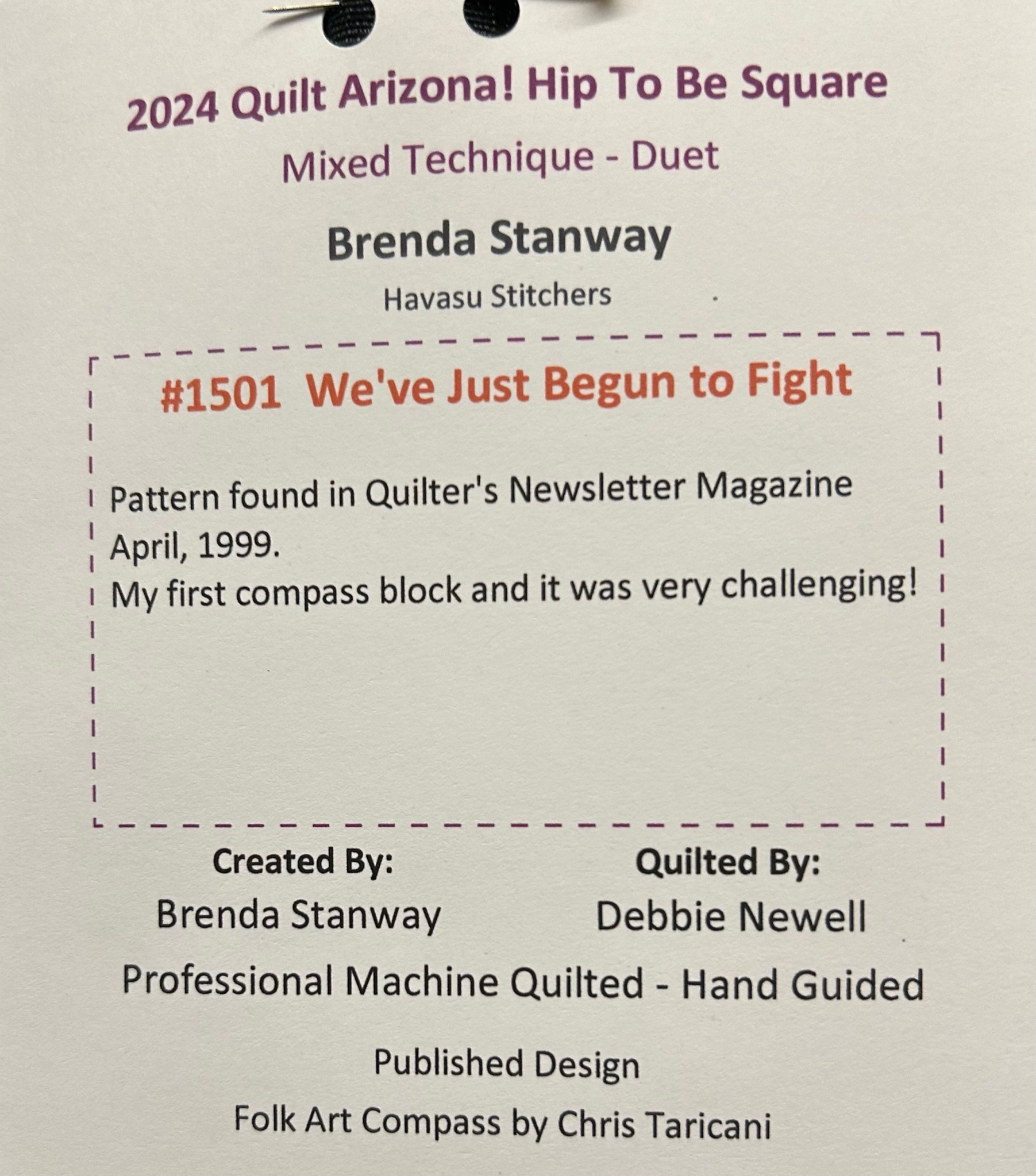 Arizona Quilt Guild Show | KatyQuilts