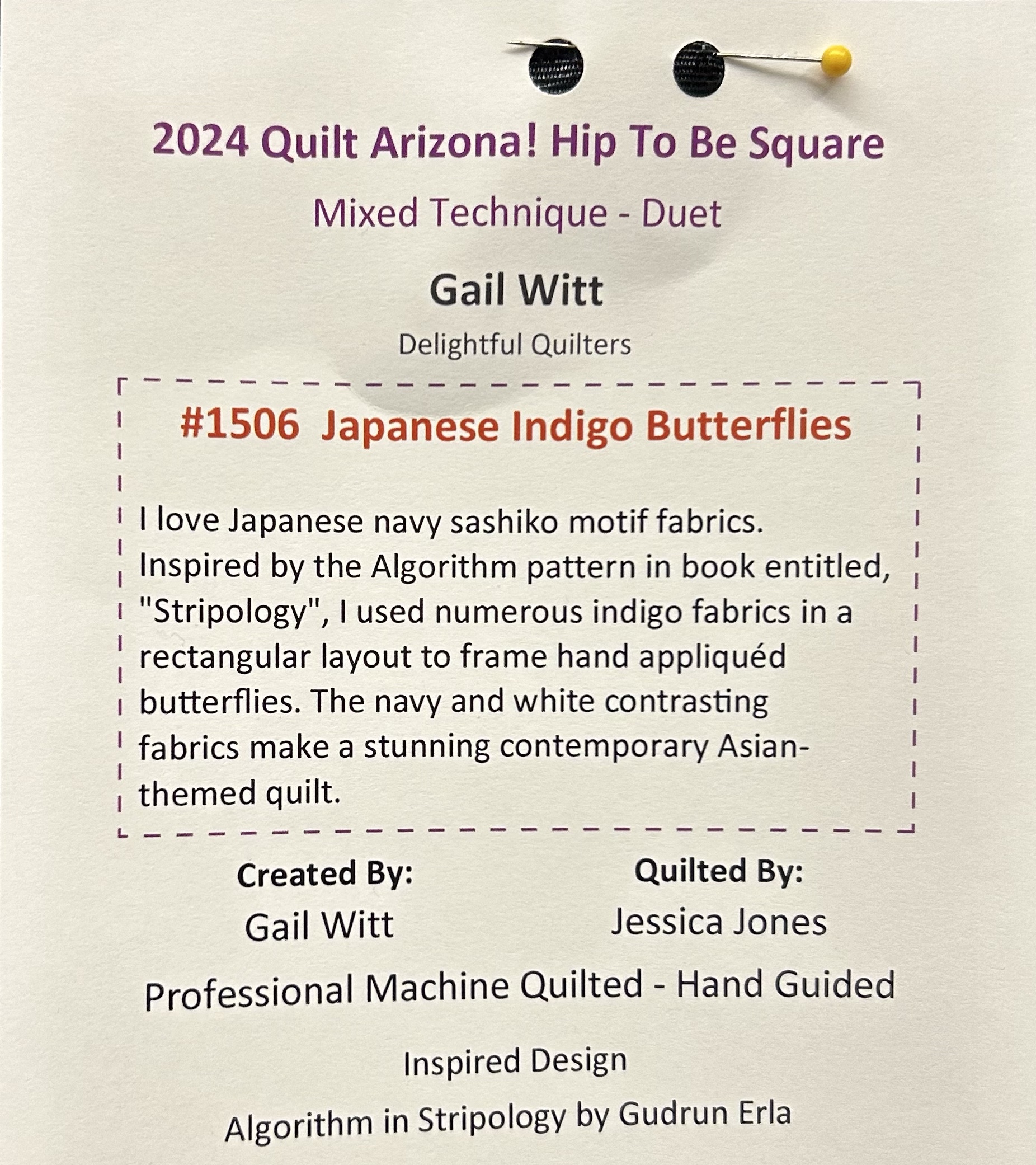 Arizona Quilt Guild Show | KatyQuilts