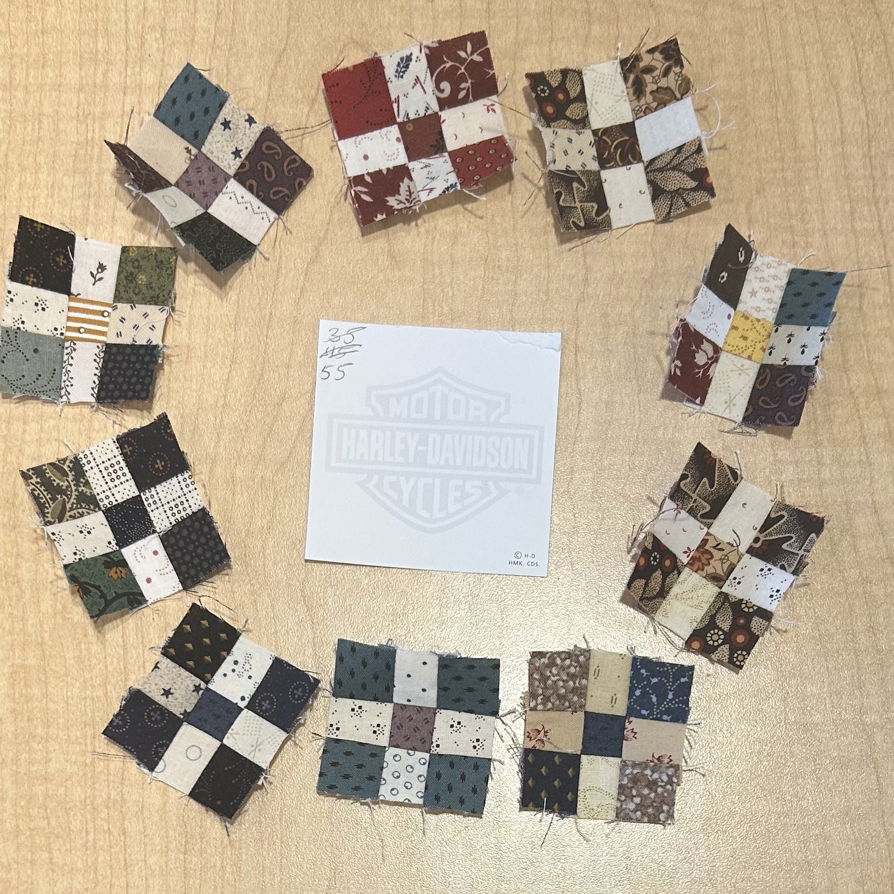 Tiny 9 Patch Challenge | KatyQuilts