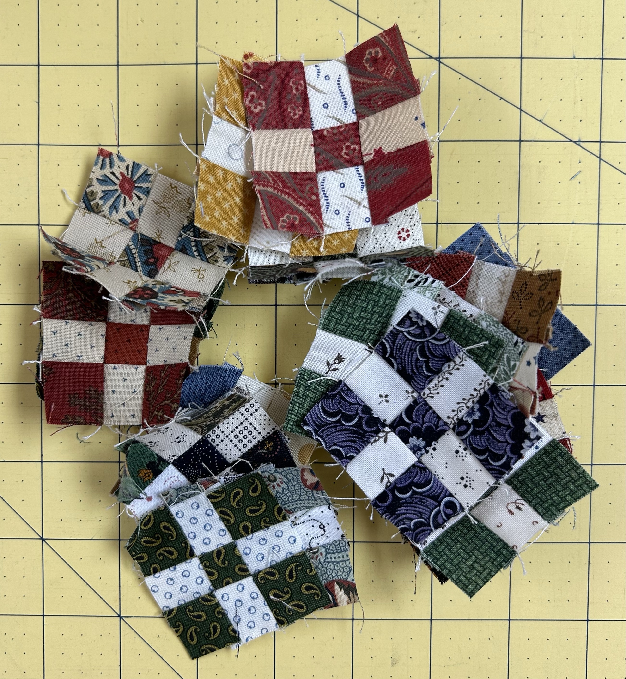 Tiny Nine Patches | KatyQuilts