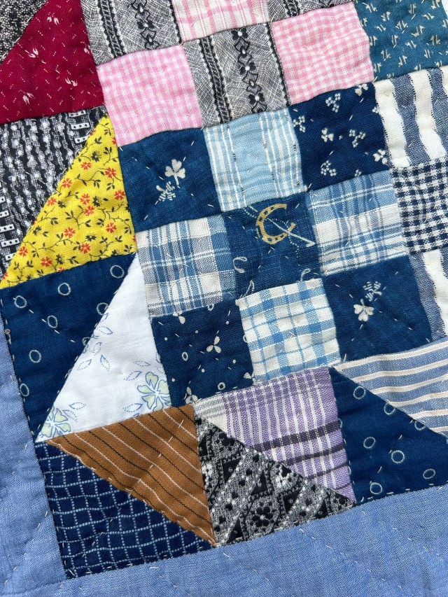 Finish It Up Friday ~ Vintage 9 Patch | KatyQuilts