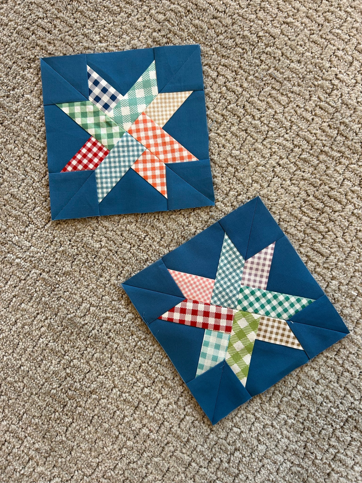 Woven Stars Progress | KatyQuilts