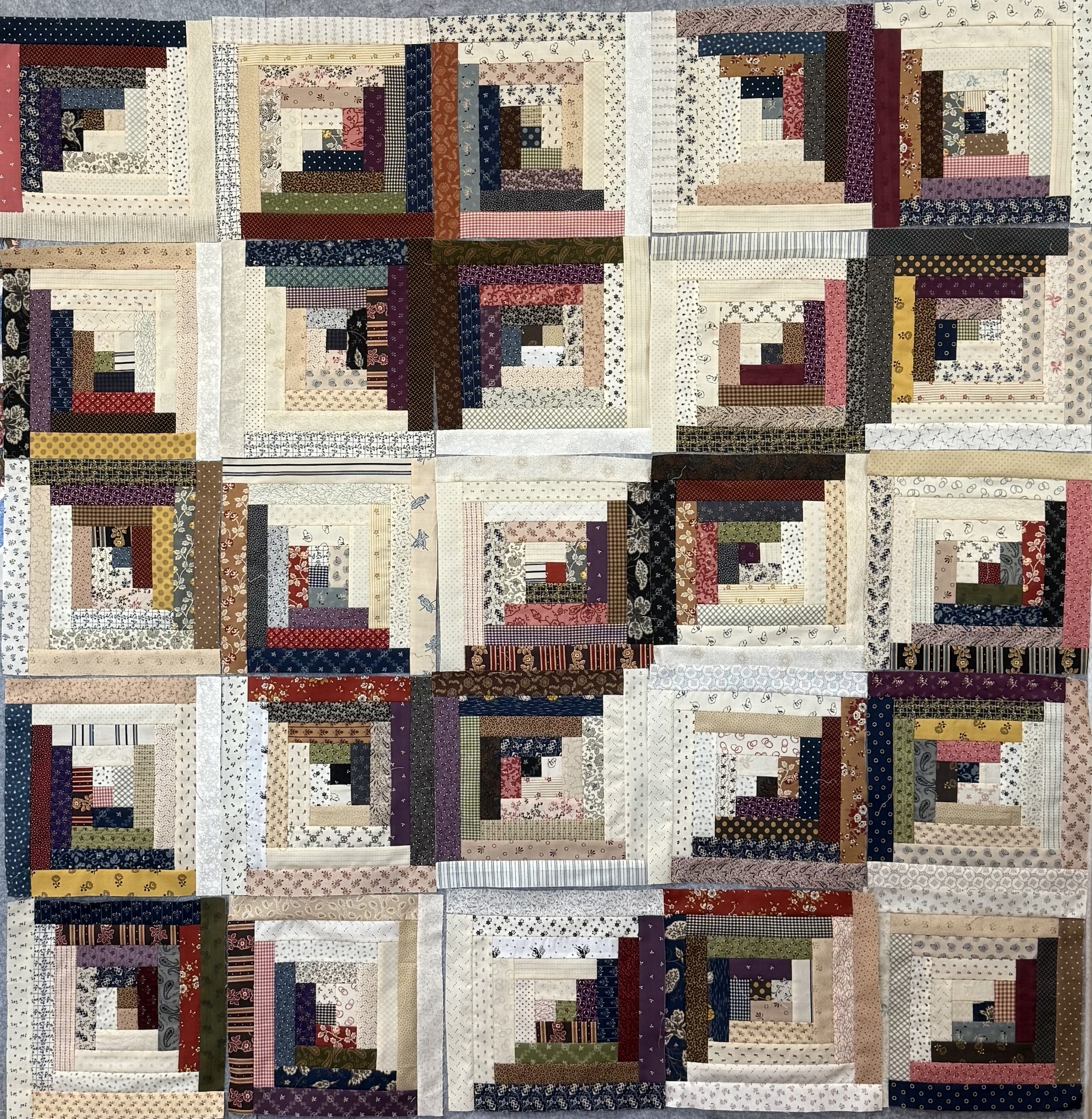 Log Cabin Update | KatyQuilts