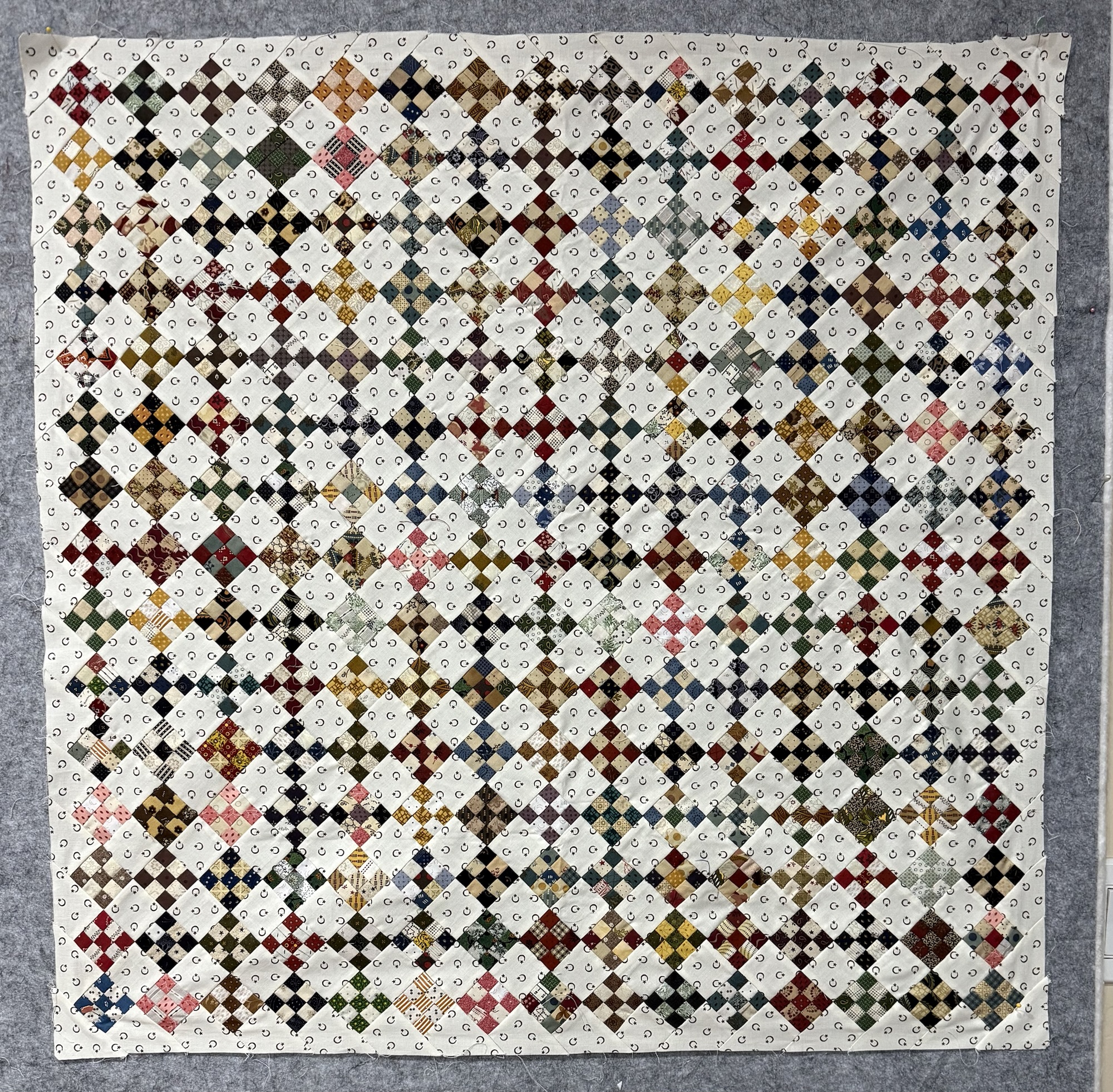 Tiny Nine Patches | KatyQuilts